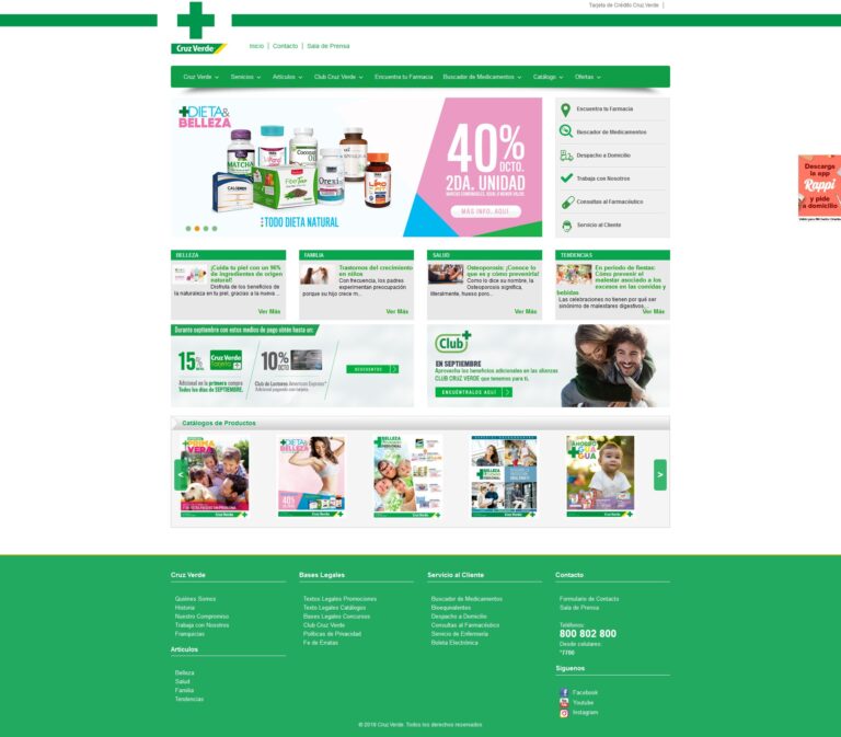 Paginas web ejemplos de diseños por colores para inspirarse